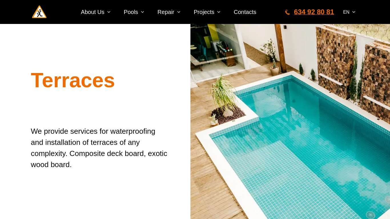 Professional Terrace Installation and Waterproofing Services